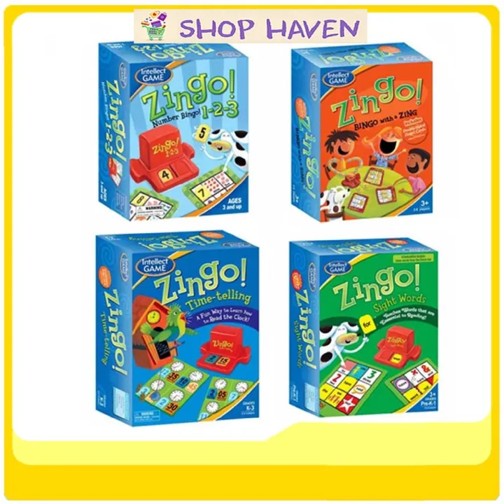 Zingo Educational Board Game for Kids By Intellect Game | Lazada PH