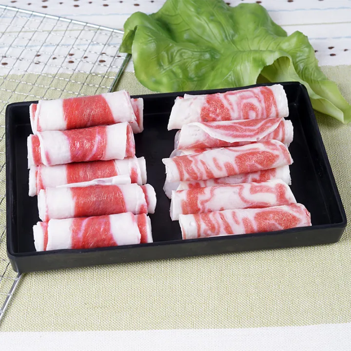 Simulation of food model fake mutton roll simulation of beef roll hot ...