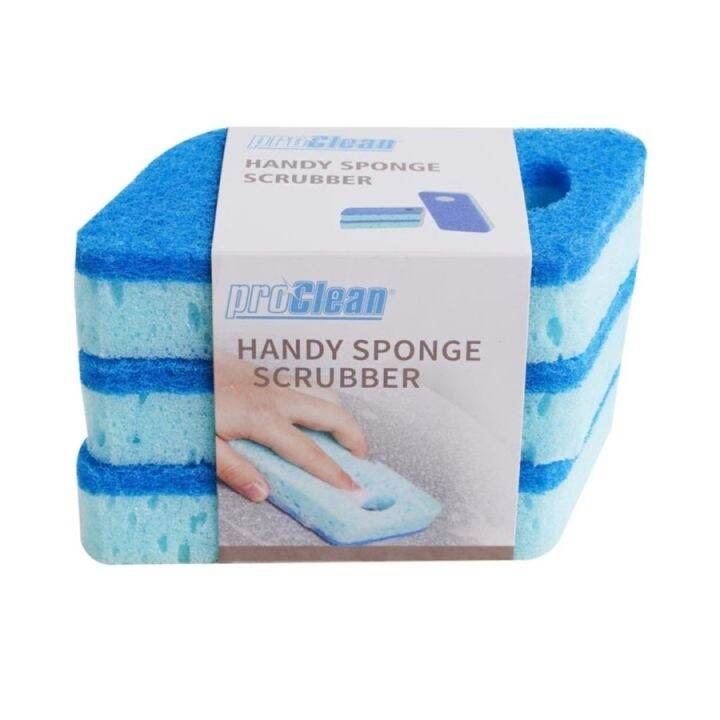 Handy Sponge Scrubbers 3 pcs | Lazada Indonesia