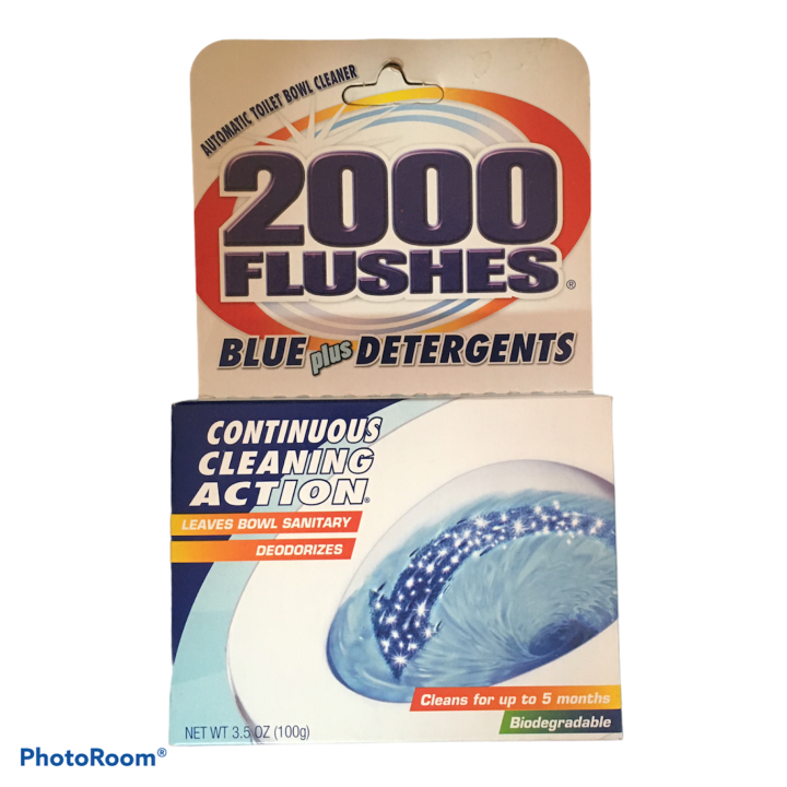 2000 FLUSHES Automatic Toilet Bowl Cleaner BLUE plus DETERGENTS | Lazada PH