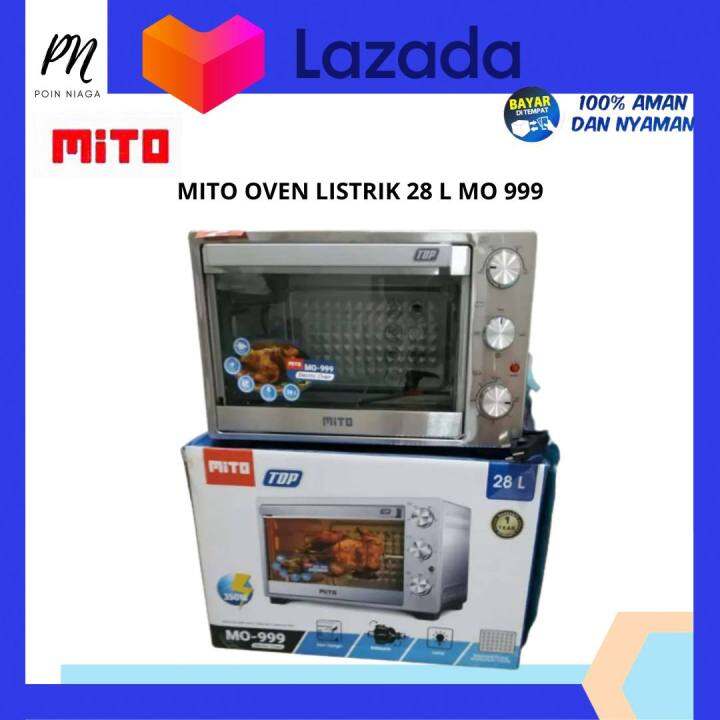 MITO OVEN LISTRIK 28 LITER MO-999 | Lazada Indonesia