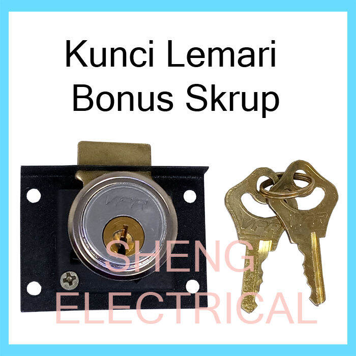 Kunci Lemari Gembok Laci Meja Tulis Drawer Lock Meja Kayu Meja Kerja ...