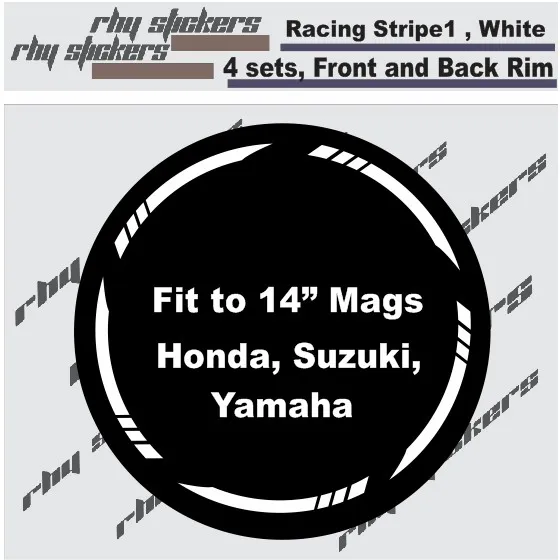 【factory outlet】 Decals, Sticker, Motorcycle Decals for Mags Rim, 009 ...