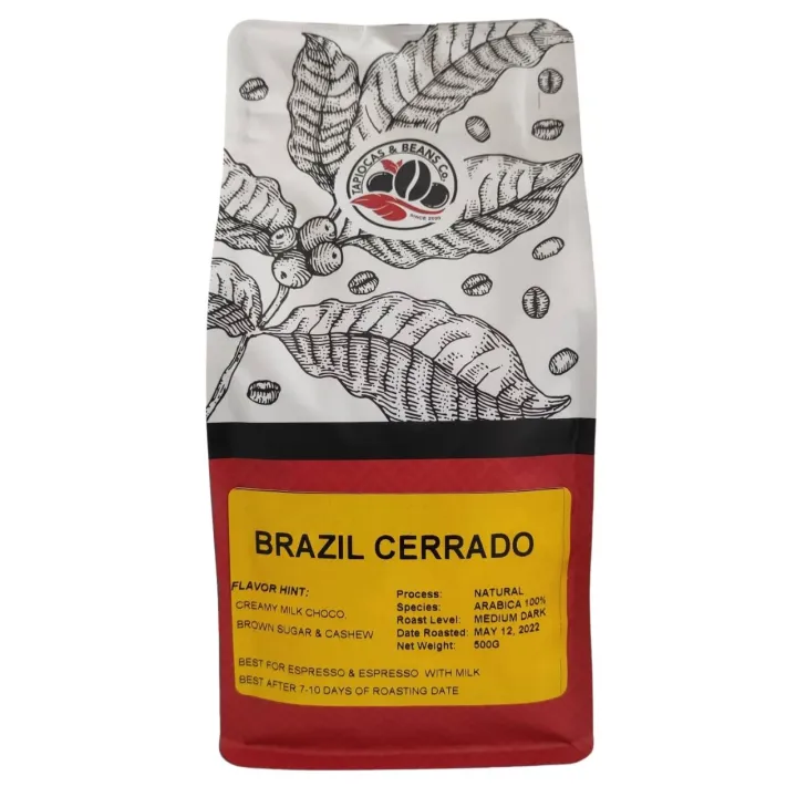 TAPIOCAS AND BEANS BRAZIL CERRADO PREMIUM COFFEE BEANS ARABICA 100% ...