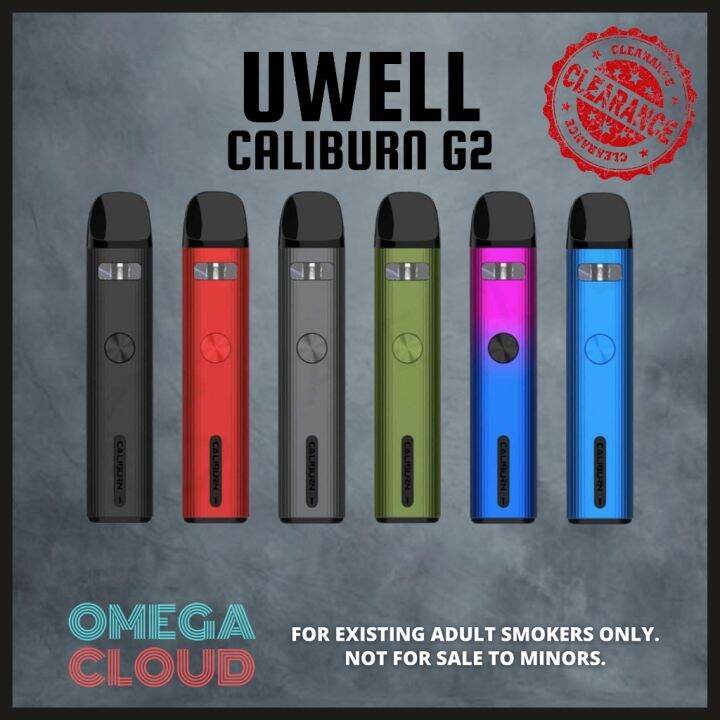 VAPE LEGIT MOD KIT Latest Release Authentic Brand New Uwell Caliburn G2 ...