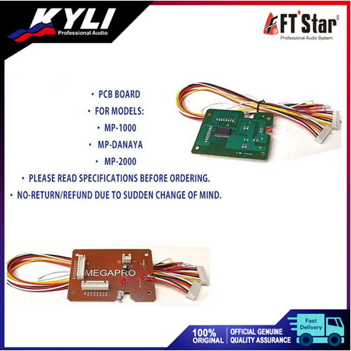 PCB BOARD REMOTE/WIRING KIT FOR MP-1000 MEGAPRO | Lazada PH