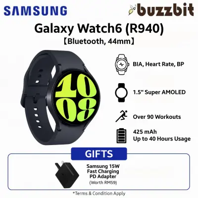 Samsung Galaxy Watch 6 Price in Malaysia & Specs - RM878 | TechNave