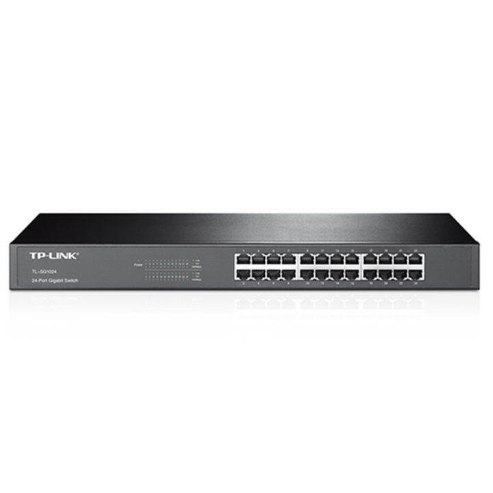 TP-LINK Gigabit Switching Hub (TL-SG1024) 24 Port (17") # อุปกรณ์เน็ต ...