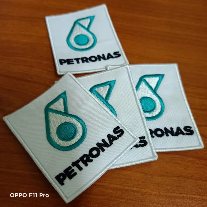 Patches PETRONAS LOGO embroidery READY STOCK | Lazada
