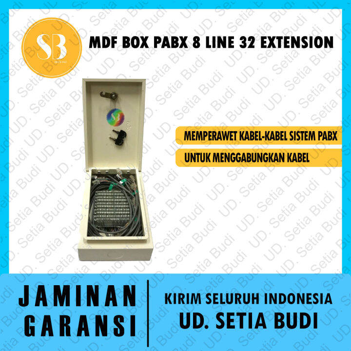 MDF Box PABX 8 Line 32 Extension | Lazada Indonesia