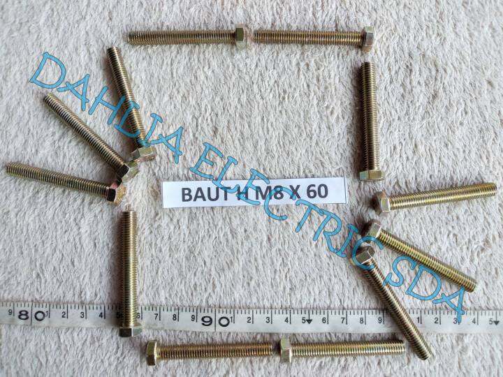BAUT H M8x60 | Lazada Indonesia