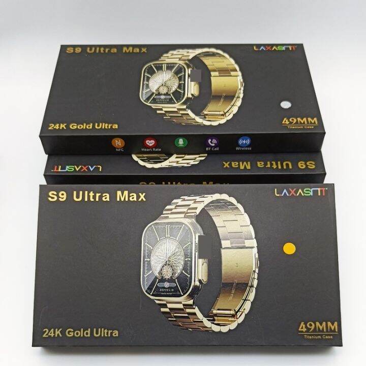 The new S9 ultra max smartwatch Ultra Receiver and Phone Watch NFC ...