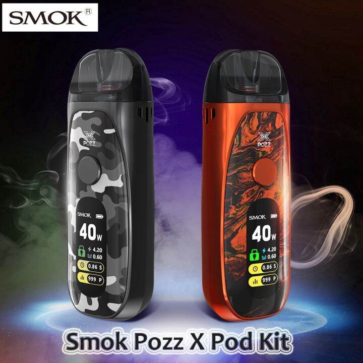 Local Stock 100% Original SMOK Pozz X Kit With 1400mah Battery 4 ...