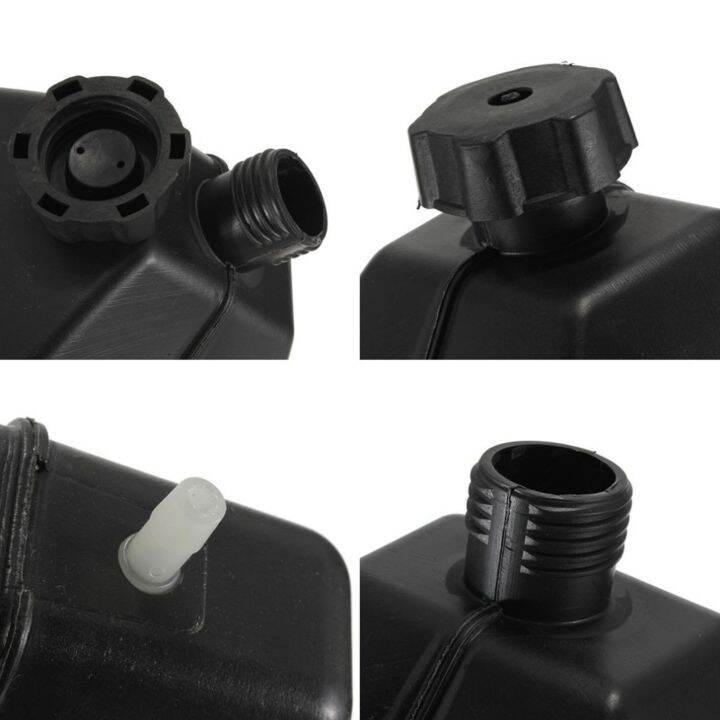 Gas Fuel Tank ATV Fuel Tank Black Wearproof for Motorcycle Quad 4 ...