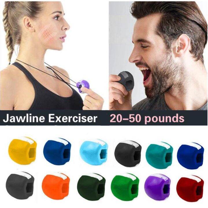 Jawline Exerciser Jaw Exerciser Jaw Trainer Ball Exercise Jawline ...