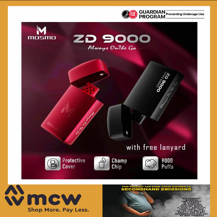 MOSMO ZIPMO 9000 PUFFS | Lazada PH