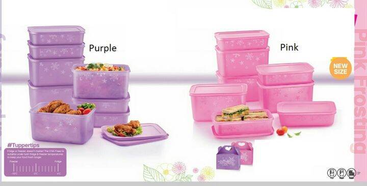 CHILL FREEZE MEDIUM SET 8PCS TUPPERWARE | Lazada