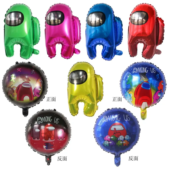 New 18-inch space wolf kill aluminum balloon among double-sided round ...
