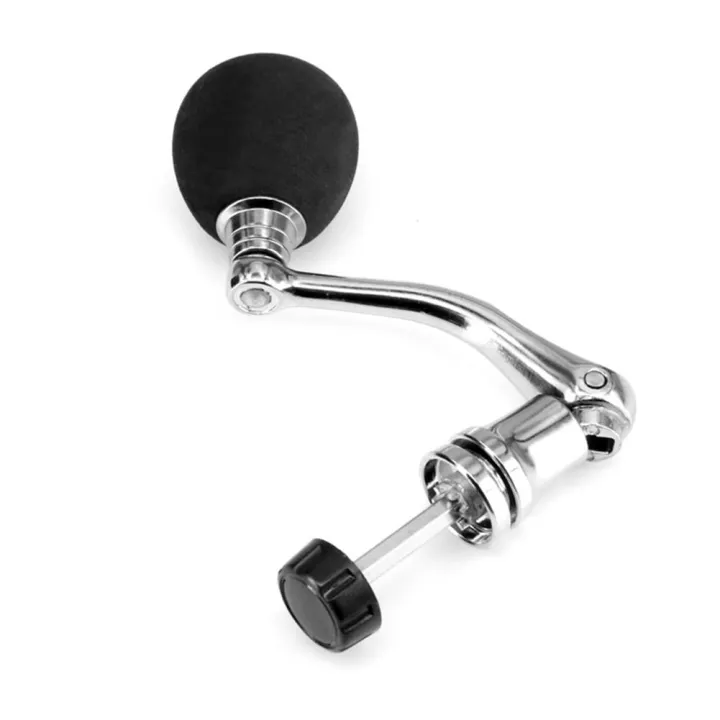 พับ Rocker โลหะล้วนแขนตัวหมุนปรับแรง Handle สำหรับ Spinning รอกตกปลา ...