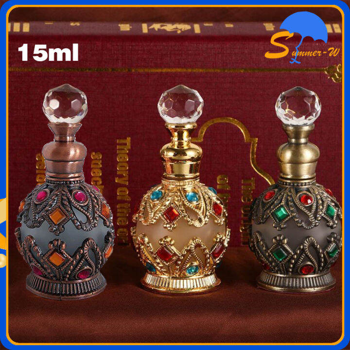 15ml Botol Parfum Refillable Ulang Gaya Arab/Botol Parfum Kosong Bahan ...