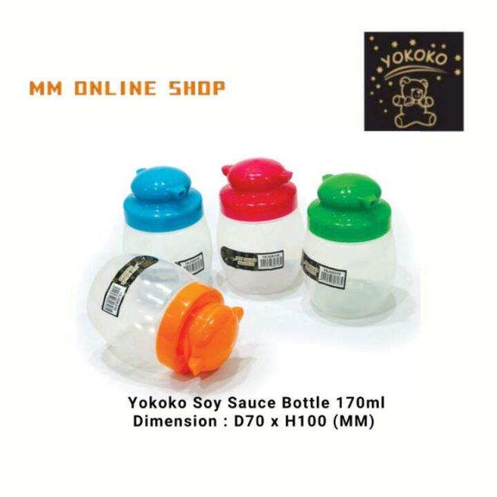 Yokoko 170ML Soy Sauce Bottle / Botol Kicap | Lazada