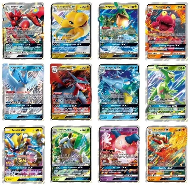 New Listing Pokemon Cards V MAX GX English Spanish Version Game Battle ...