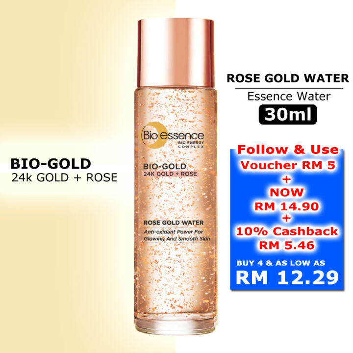 Bio-essence Bio-Gold 24k Gold Rose Gold Water 30ml | Lazada