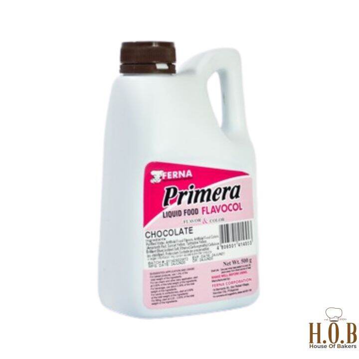 Ferna Primera Liquid Food Flavocol 500g CHOCOLATE For Baking, For Food ...