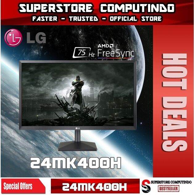 Monitor LED LG 24MK400 - 24MK400H-B 23.5", HDMI, FULL HD, FreeSync ...
