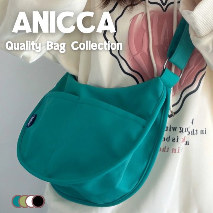 Anicca Cross Body Bag Woman School Bag Waterproof Shoulder Bag Fasion Multi Pocket | Lazada PH