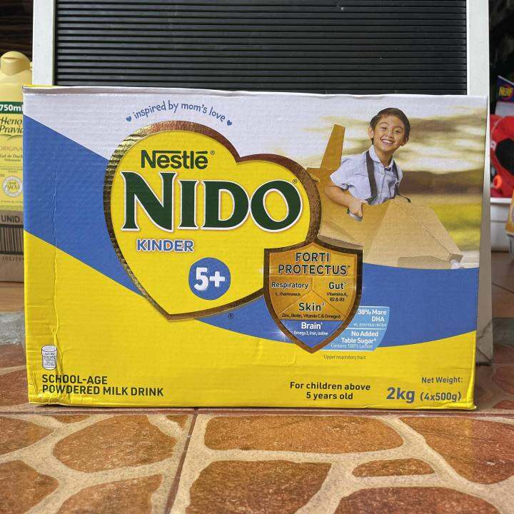 NIDO 5+ Powdered Milk Drink For Children Above 5 Years Old 2kg | Lazada PH