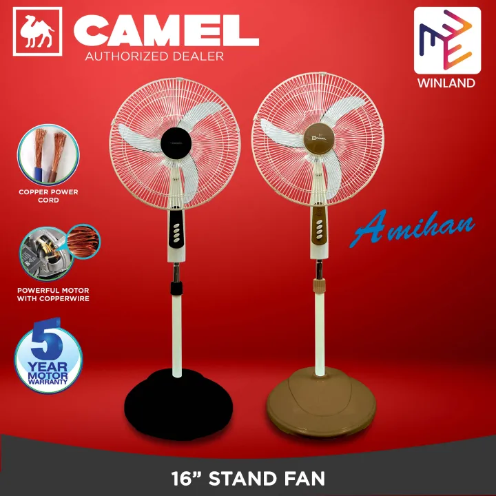 CAMEL by Winland 16inches Stand Fan / Electric Fan CSF-1608C | Lazada PH