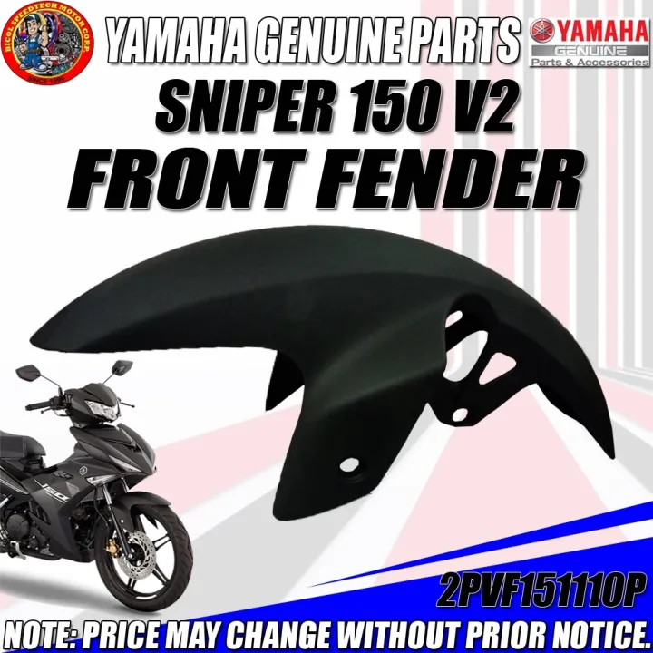SNIPER 150 V2 FRONT FENDER GENUINE (2PVF151110P) | Lazada PH