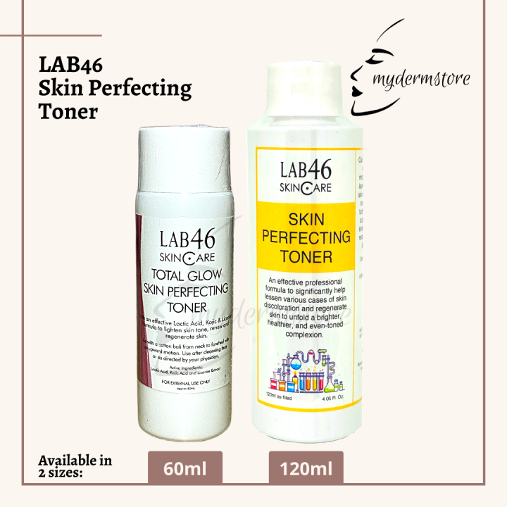 Lab46 Total Glow Skin Perfecting Toner (60ml/120ml) | PREMIUM GRADE ...