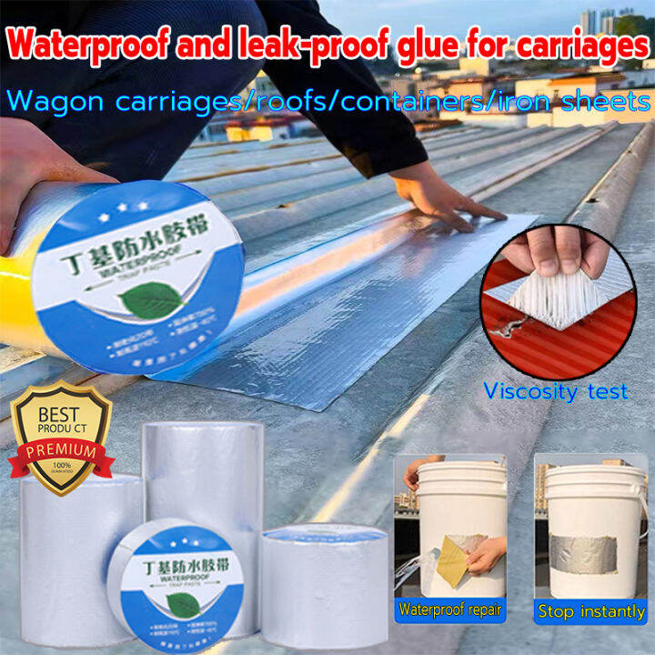 Waterproof for 50 years Aluminum Foil Butyl Tape sticker High and low ...