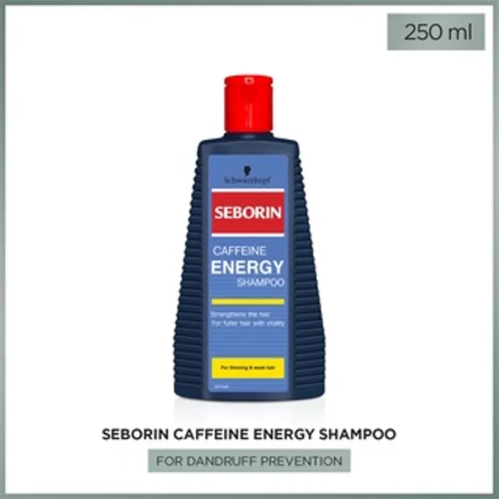 SEBORIN Schwarzkopf Caffeine Energy Shampoo 250ml | Lazada PH