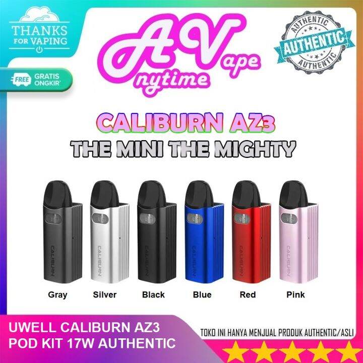 Caliburn AZ3 Pod Kit with LED Indicator 17W | Lazada Indonesia