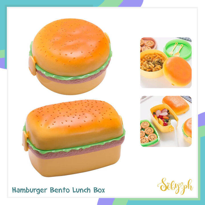SOBY PH - Personalized Bento box Hamburger Lunch Box for Children ...