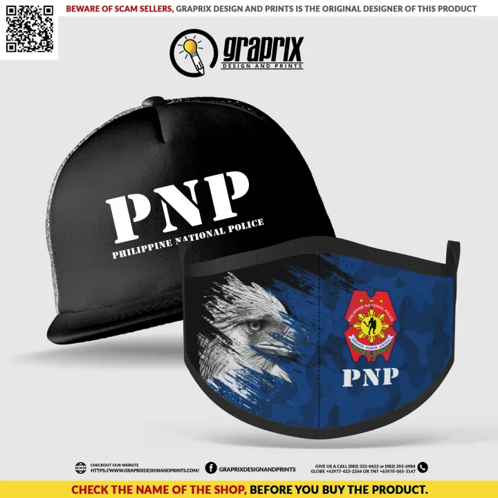 PNP Washable FACEMASK and Monochrome Vinyl Cap | Lazada PH