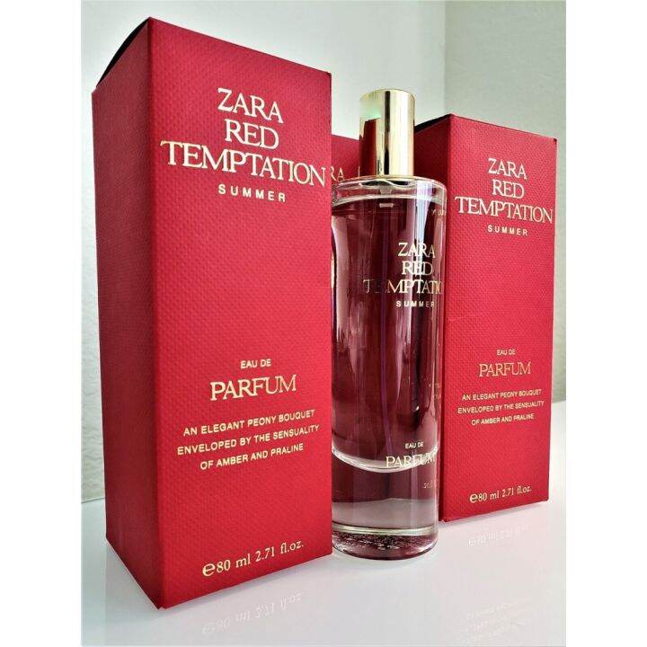 cod Authentic Perfume Zara Red Temptation Summer EDP | Lazada PH