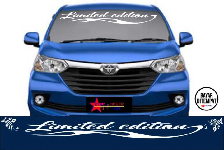 CUTTING STICKER TULISAN LIMITED EDITION STIKER MOBIL KACA DEPAN CUTTING ... CUTTING STICKER TULISAN LIMITED EDITION STIKER MOBIL KACA DEPAN CUTTING ...