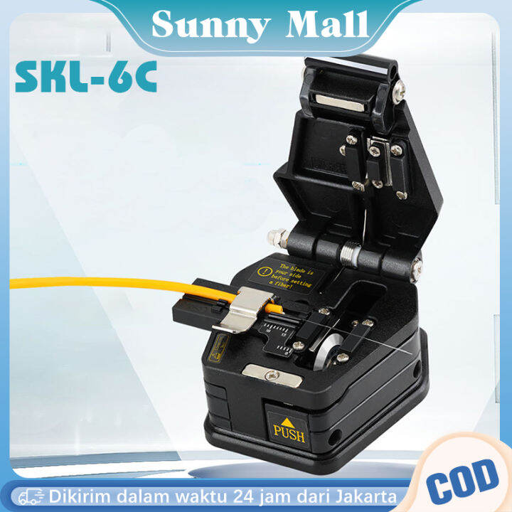 SKL-6C Cleaver Fiber Optik/Fiber Optic Cleaver Cable Cutter/Fiber ...