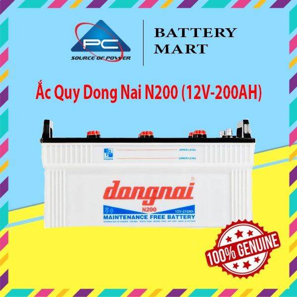 Bình Ắc Quy 12V-200AH, Ắc Quy Dong Nai N200 | Lazada.vn
