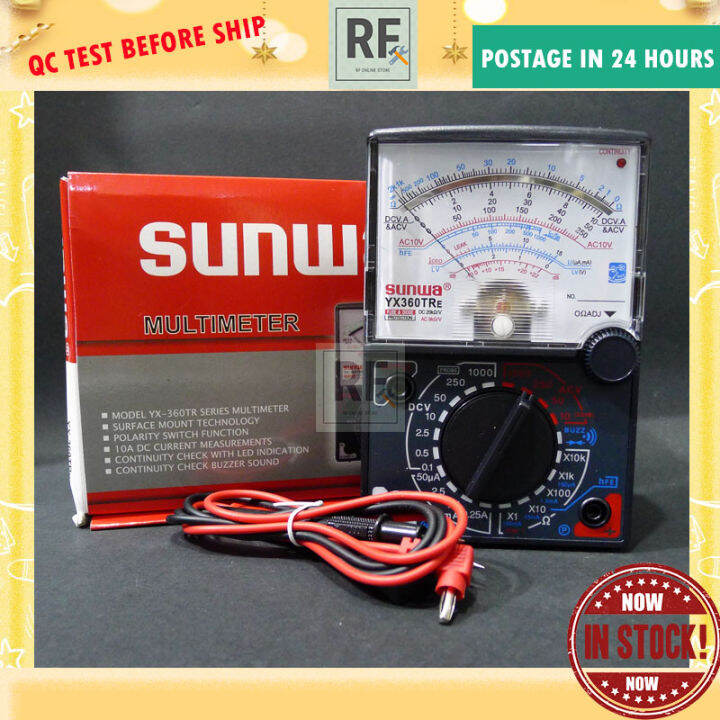 YX-360TRE Analog Multimeter Multi Meter Tester With Buzzer SUNWEI ...