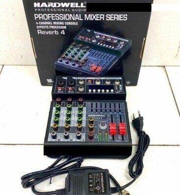 Mixer Hardwell REVERB 4-4Channel | Lazada Indonesia