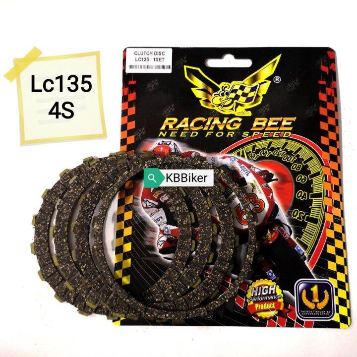 Racing Bee Clutch Plate Yamaha Lc135 4s | Lazada