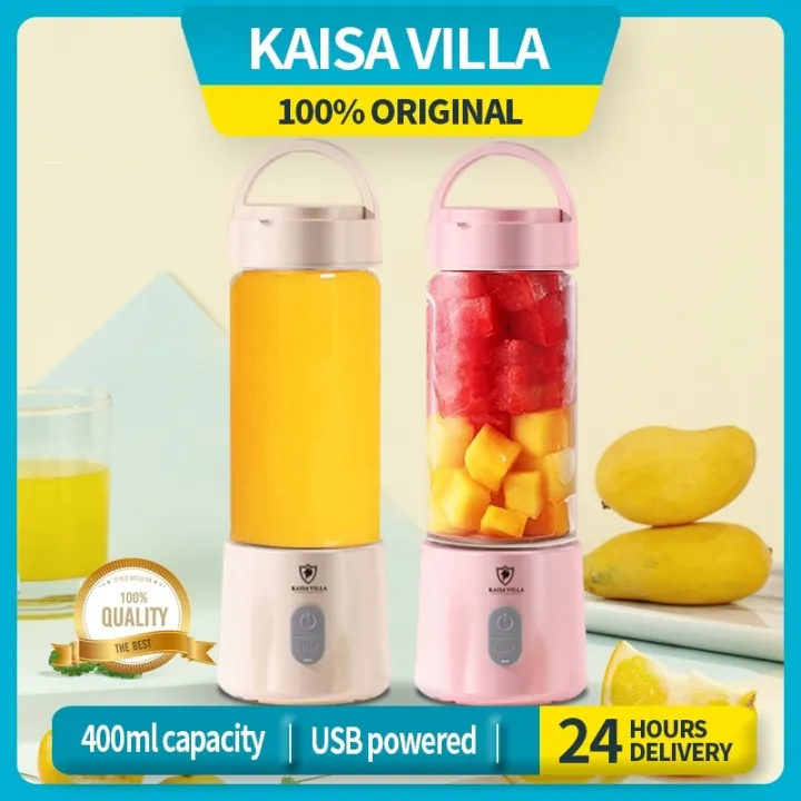 Kaisa Villa portable blender mini juicer blender tumbler USB charging ...