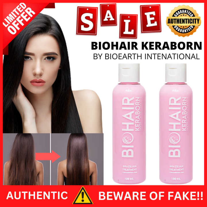 Bio-Earth BioHair Keraborn Keratin Hair Treatment] smoother, shinier ...
