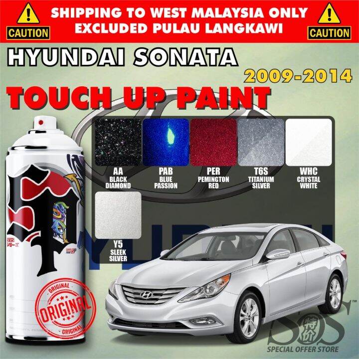 Hyundai Sonata 2009-2014 】💯 Original Touch Up Paint Aerosol Spray Can ...
