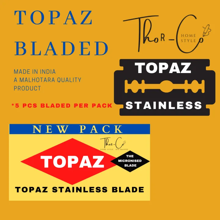 ThorCo Topaz Blade /Topaz 5's PER PACK | Lazada